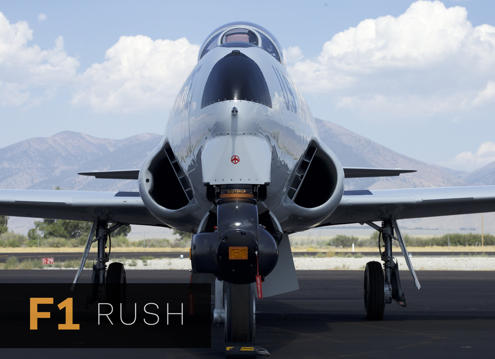 SHOTOVER F1 RUSH is specifically tailored for the unique capabilities ...